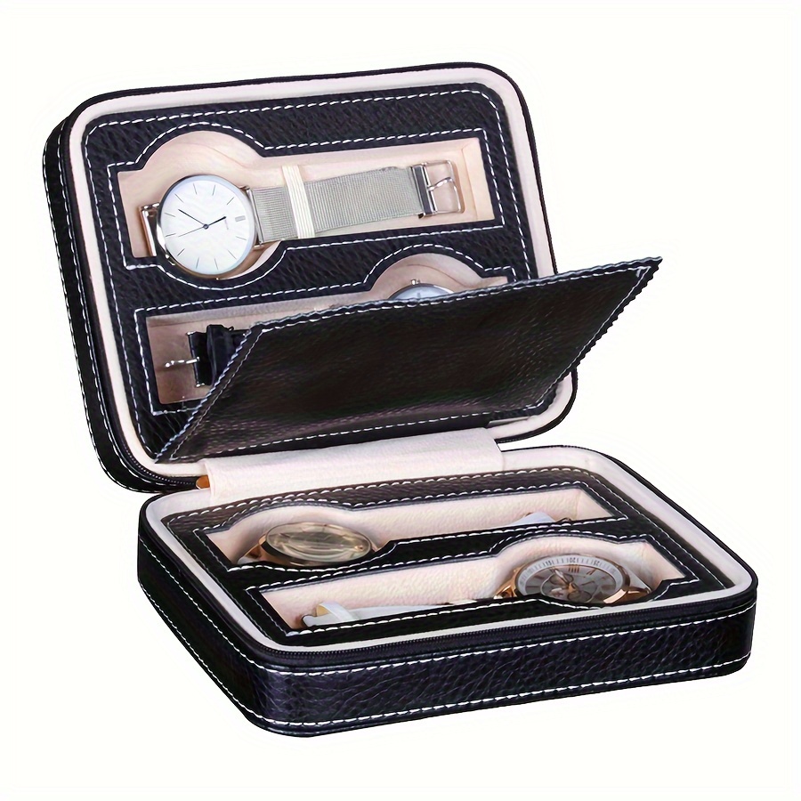 Watch Zipper Case Portable Travel Watch Case watch Display - Temu Ireland