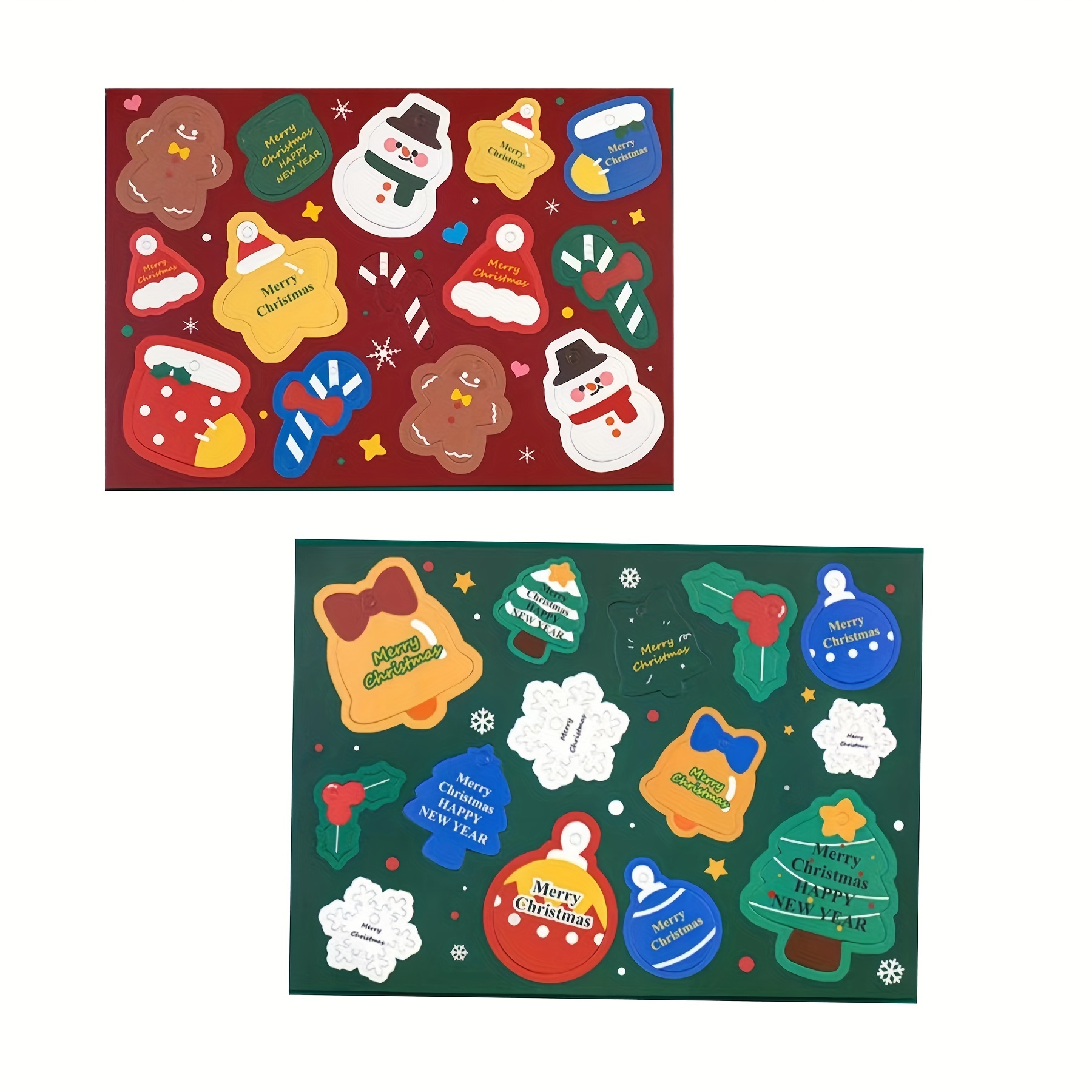 Cartoon Christmas Decoration Hanging Card Christmas Gift Box - Temu New ...
