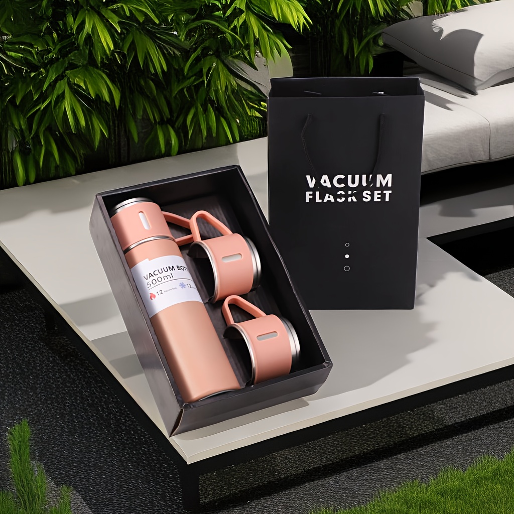 Stainless Steel Insulated Tea Cup Portable Solid Color Water - Temu Canada