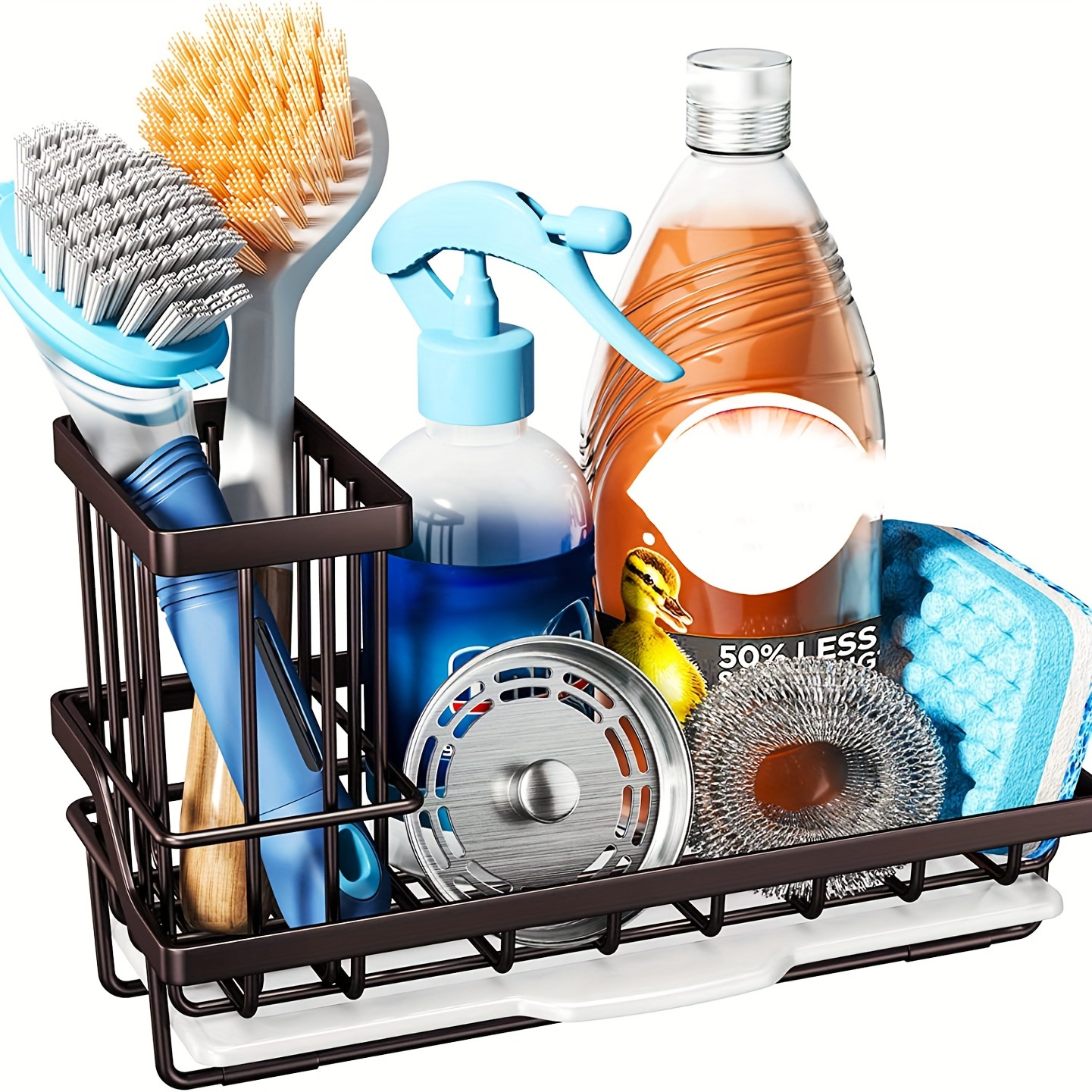 Kitchen Sponge Holder Dish Brush Holder Kitchen Sink Sink - Temu United ...