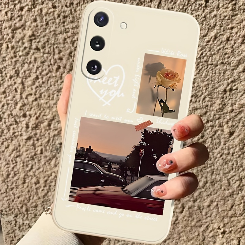 Sunset Rose High end Phone Case Suitable Samsung Series - Temu Australia