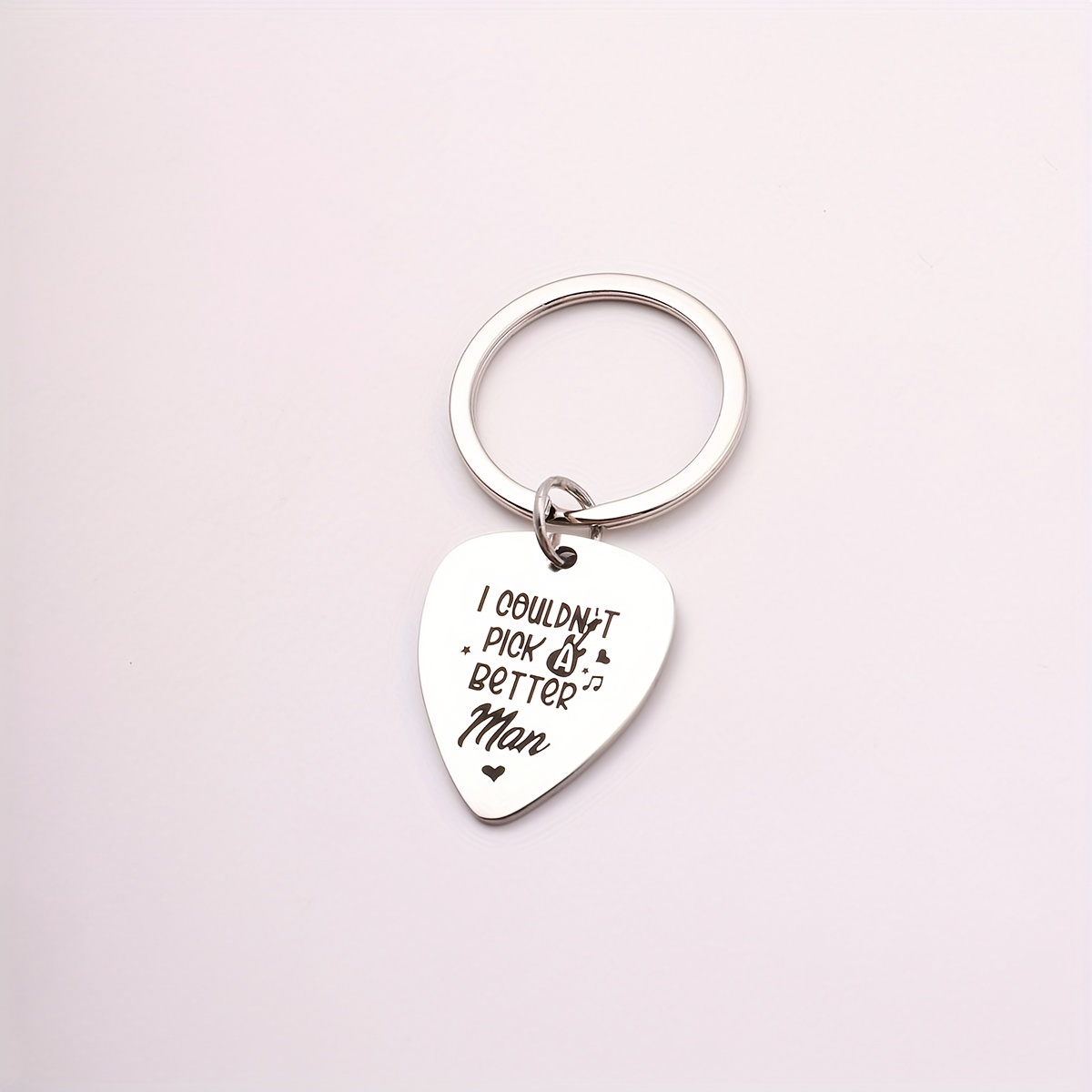 I Couldn't Pick A Better Man Keychain Romatic Stainless Steel Key Chain ...