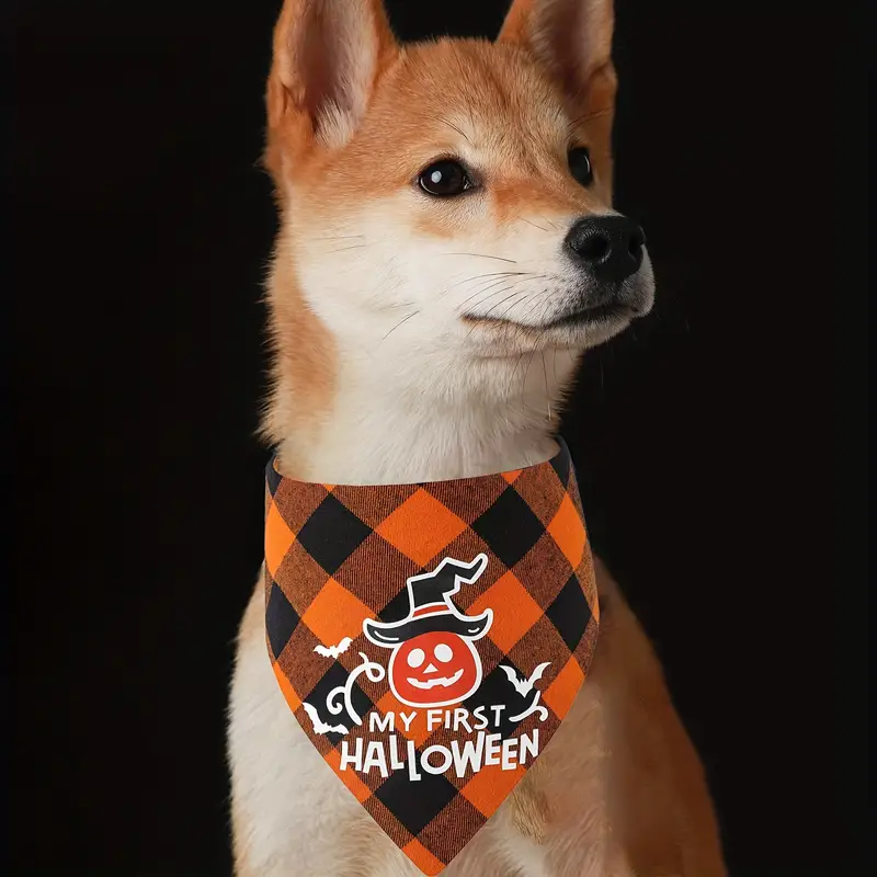 Pet Dog Halloween Luminous Scarf Bib Cat And Dog Triangular - Temu ... Pet Dog Halloween Luminous Scarf Bib Cat And Dog Triangular - Temu ...