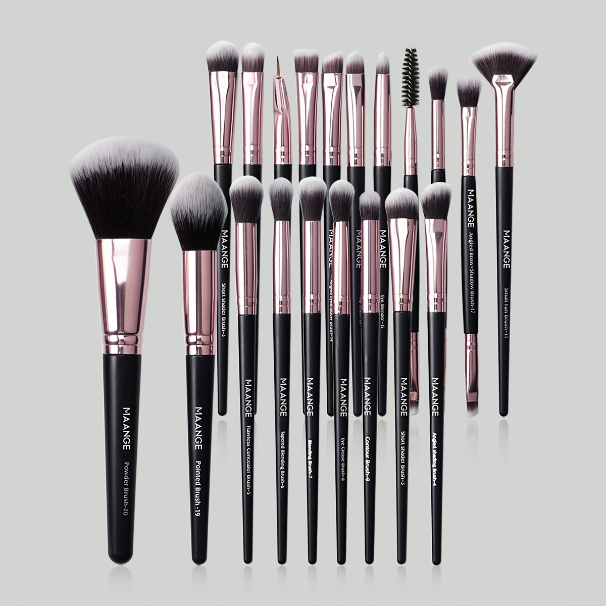 Makeup Brush Sets Soft Synthetic Hair Powder Brush Blush - Temu Portugal