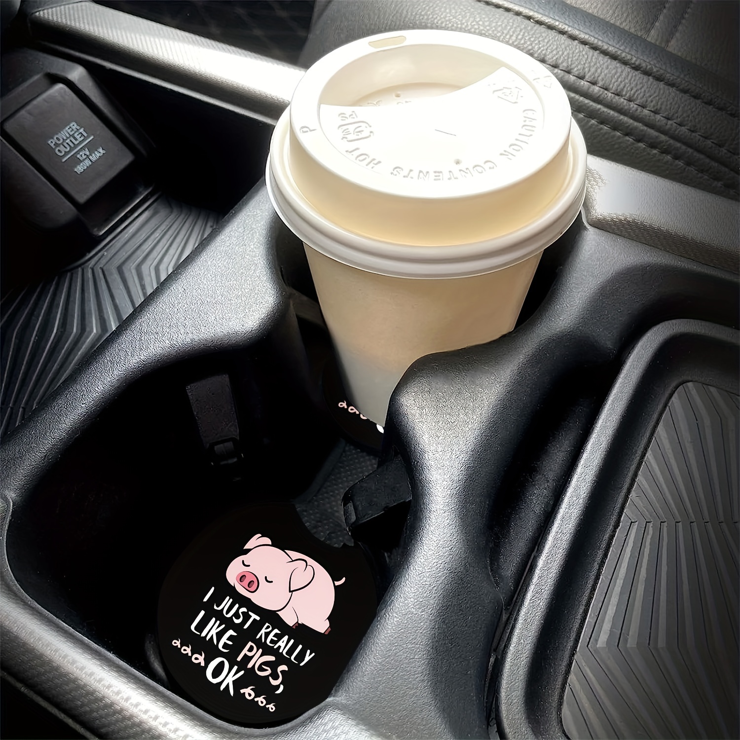 Car beverage coasters store