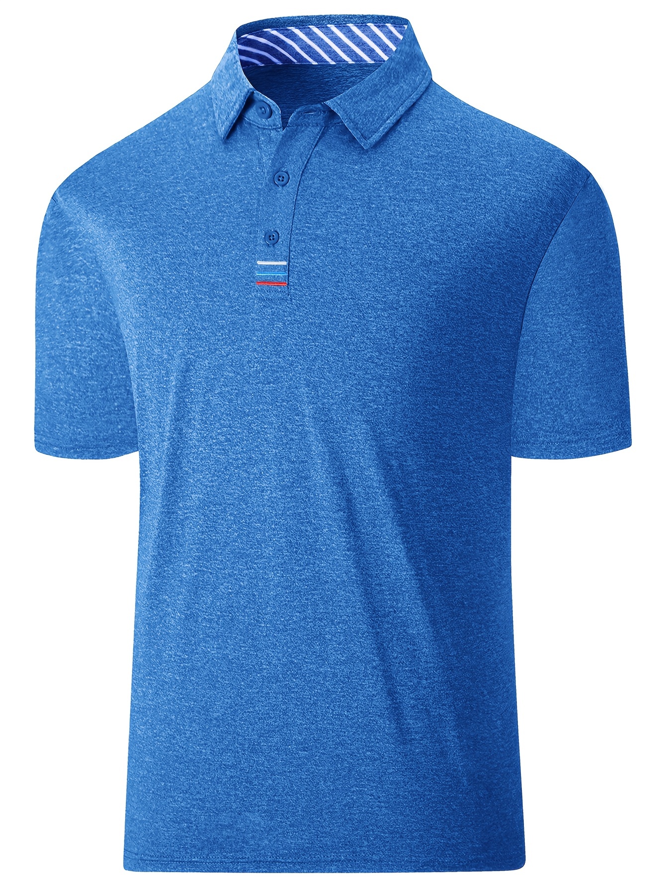 Plus Size Casual Polo Shirts Male Comfy Tops Business Formal - Temu Ireland