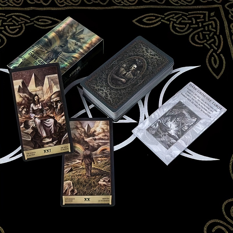 Dark Tarot Tarot Card Board Game Friend Family - Temu
