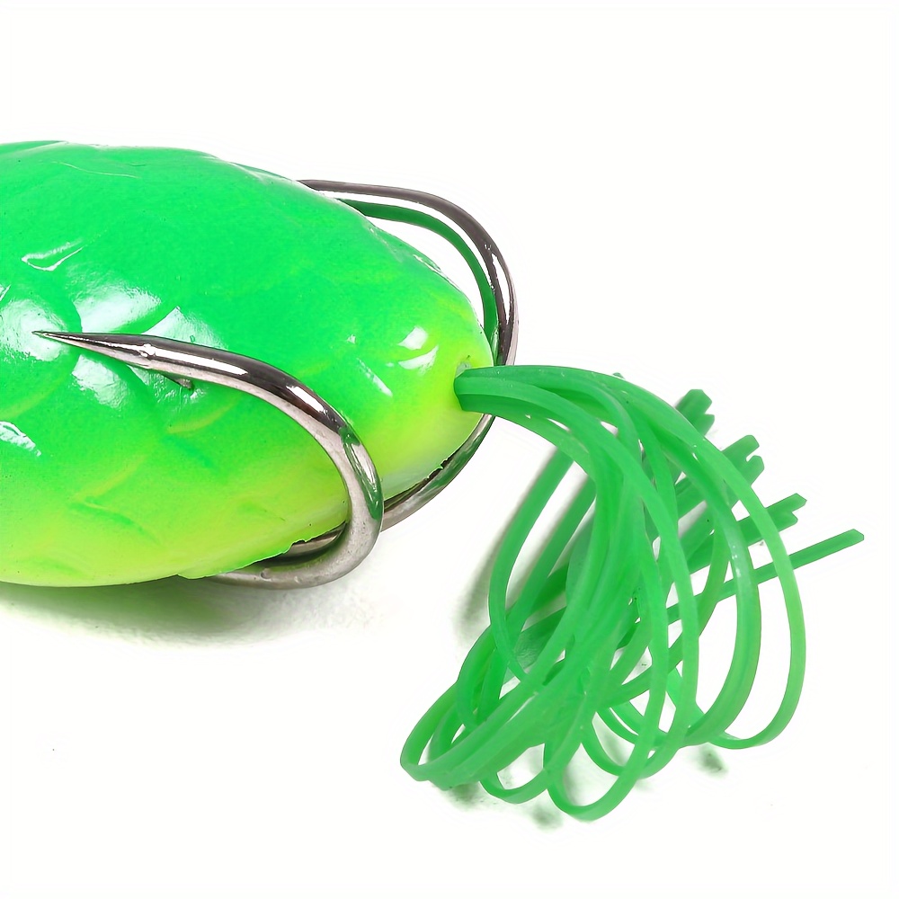 Bionic Frog Blackfish Artificial Fishing Lure Double Hook - Temu Canada