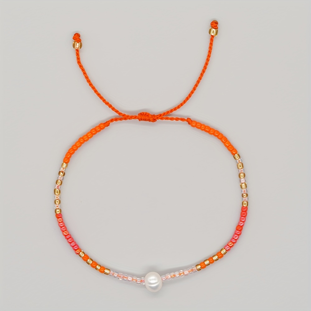 Minimalist Beaded Bracelets Women's Tiny Seeds Freshwater - Temu United ...