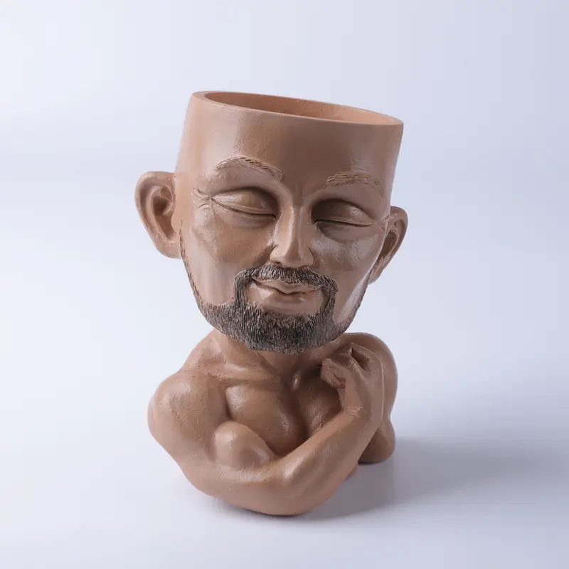 Muscle Man Face Planter Pots Head Planter Modern Resin - Temu Muscle Man Face Planter Pots Head Planter Modern Resin - Temu