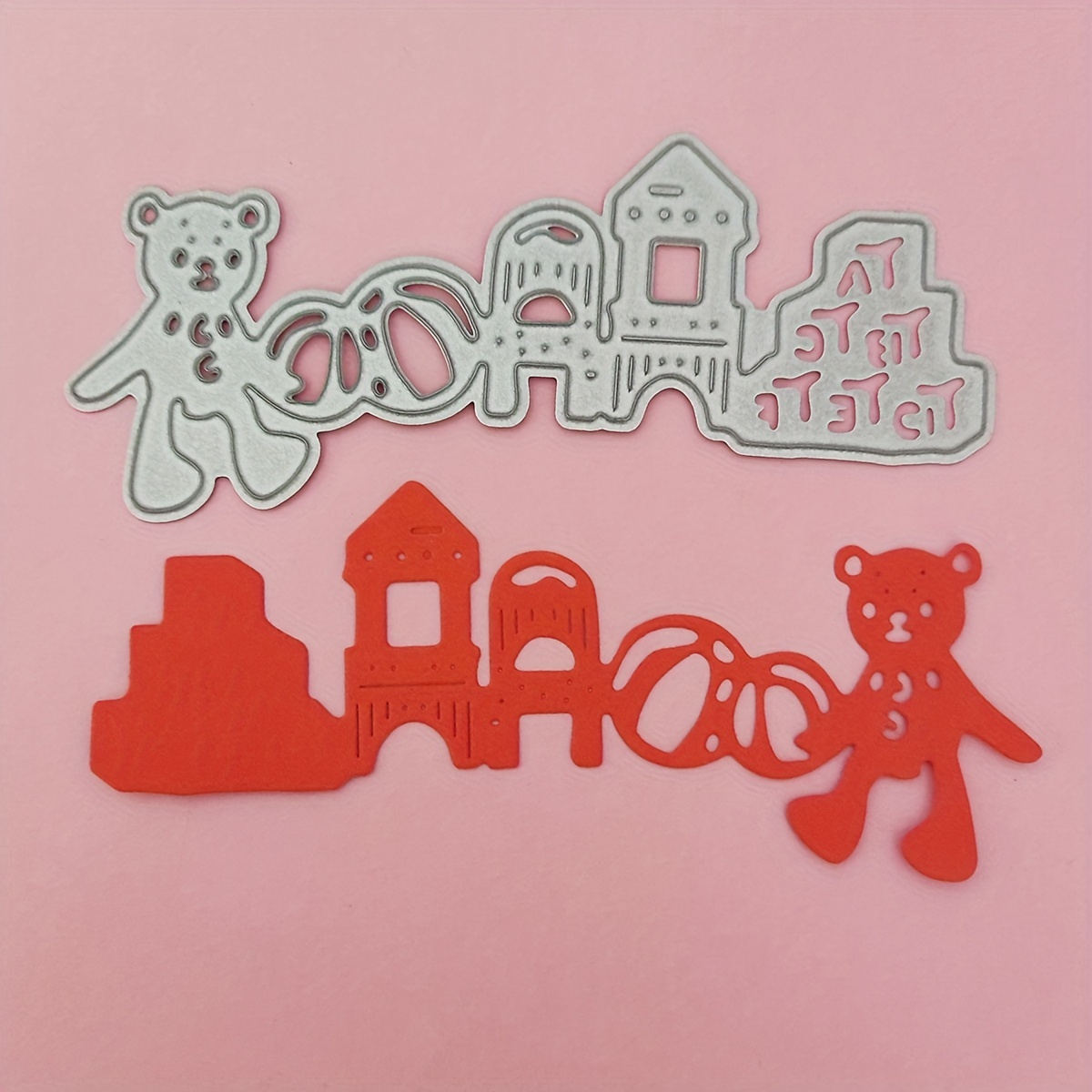 クマ金属切削ダイス Diy アルバム紙カードステンシル切削ダイス Temu Japan