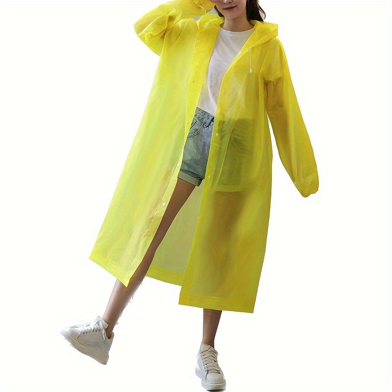 Outdoor Transparent Mountaineering Hiking Adult Poncho - Temu United ...