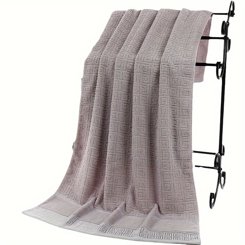 Greek Style Bath Towel Household Cotton Bath Towel Soft Bath - Temu Canada