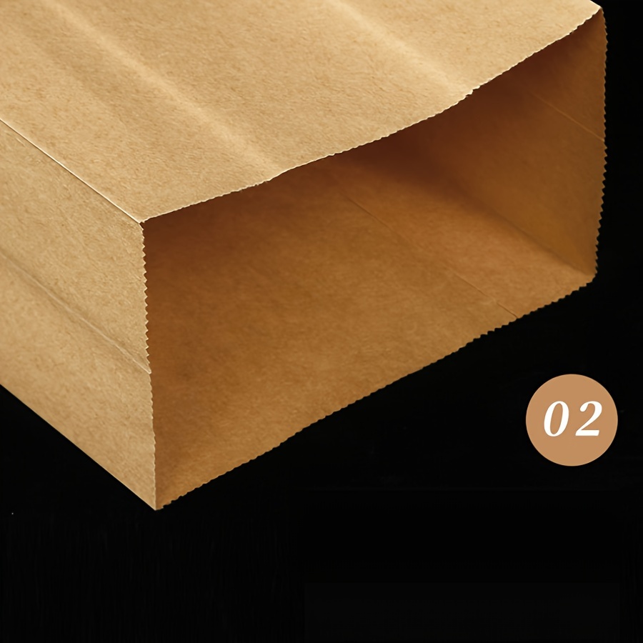Kraft Paper Packing Bag Disposable Coated Oil proof Paper - Temu Canada