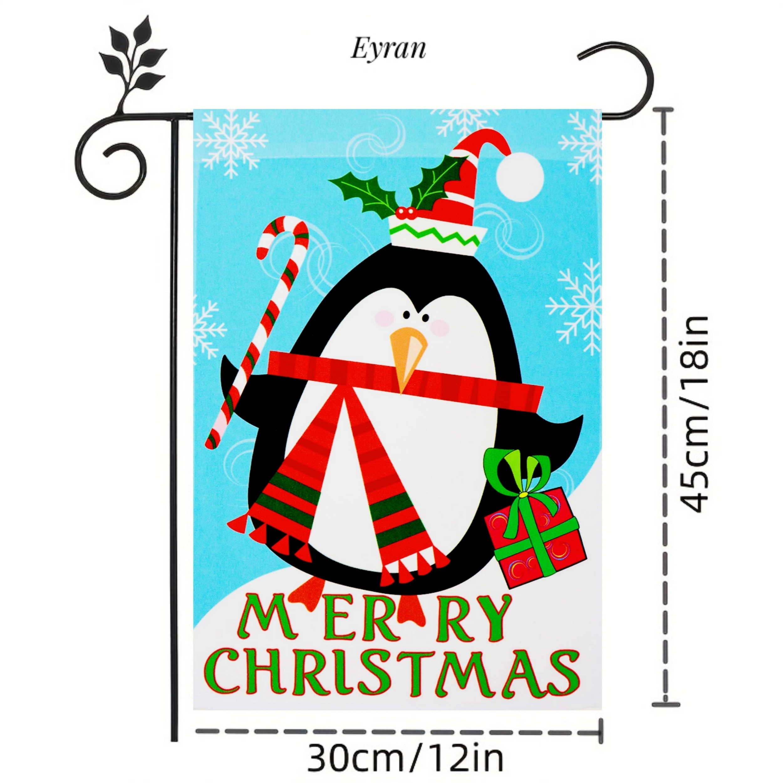 Candy Cane Scarf Penguin Merry Christmas Holiday Outdoor - Temu Norway