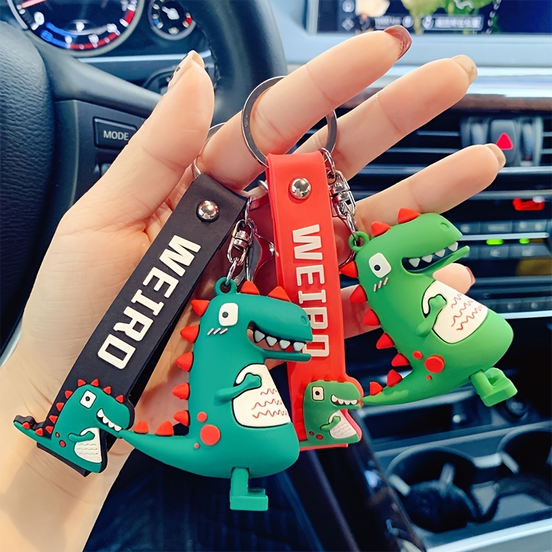 Creative Trendy Cute Dinosaur Cartoon Keychain Pendant - Temu Australia