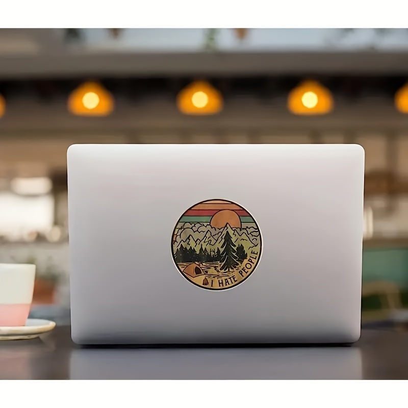 Love Camping People Funny Camping Sticker Vinyl Decal Wall - Temu Canada