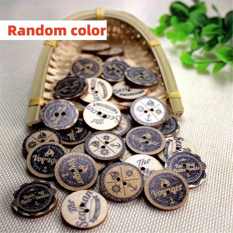 Sea Series Sewn Buttons Clothes Decor Scrapbook Diy Craft - Temu Australia