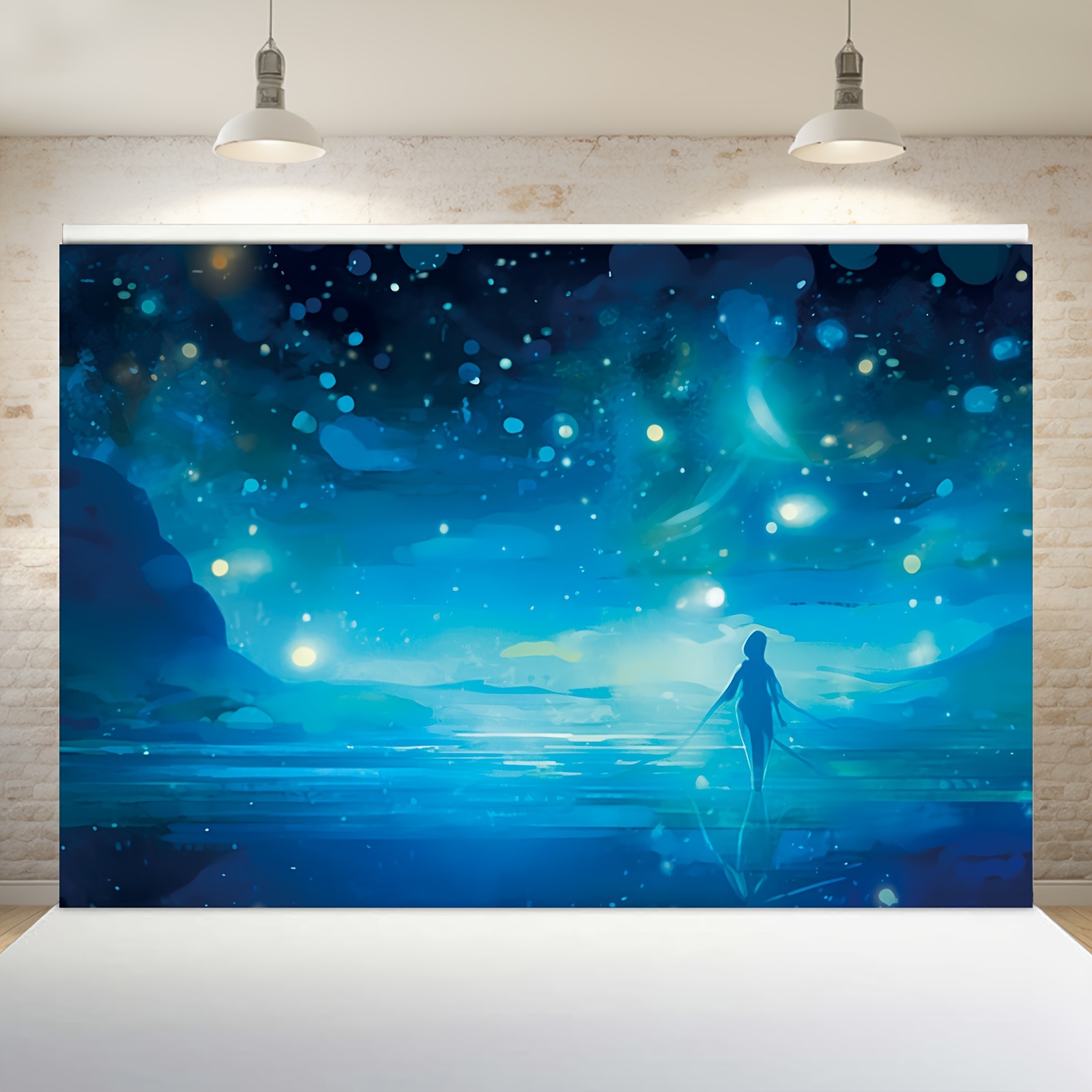 1pc, Ocean Background, Ocean Photo Booth Wedding Party Decoration ...