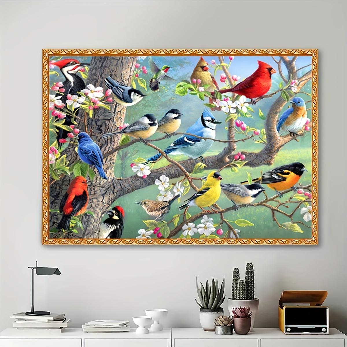 Modern Art Paintings Of Birds