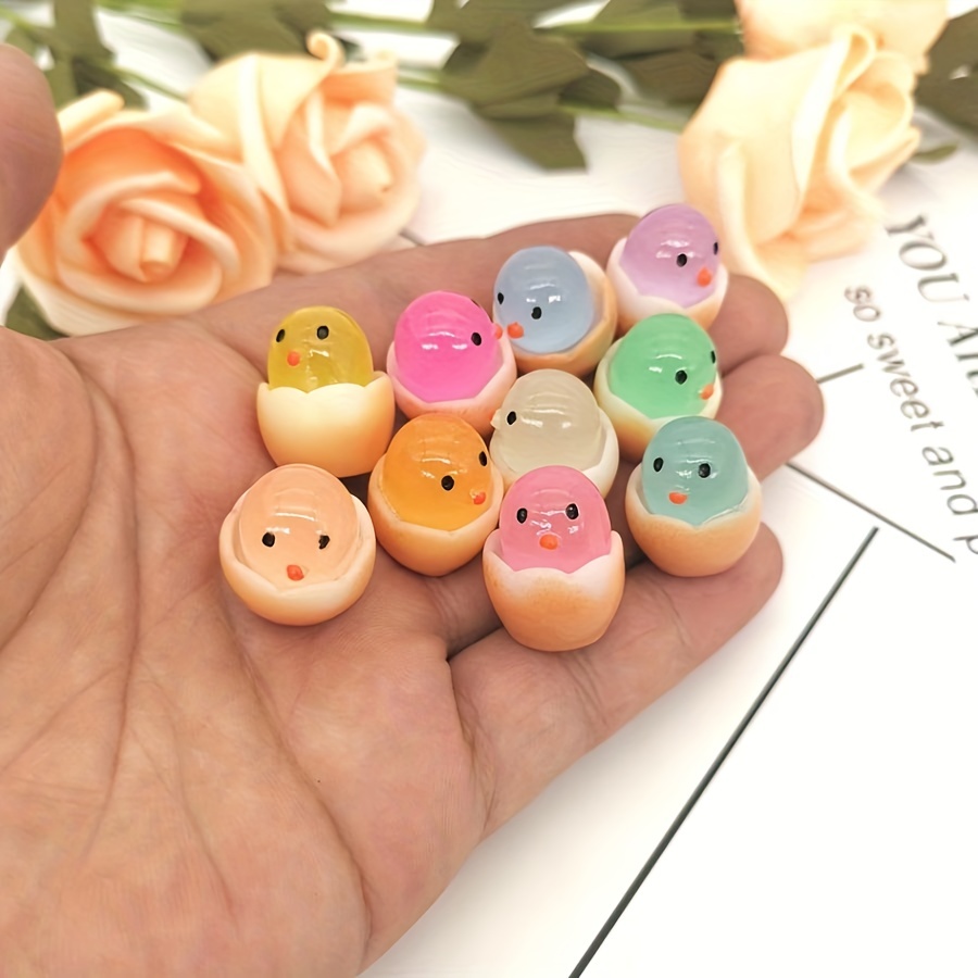 Cute Silly Cute Cartoon Luminous Broken Shell Chicken - Temu