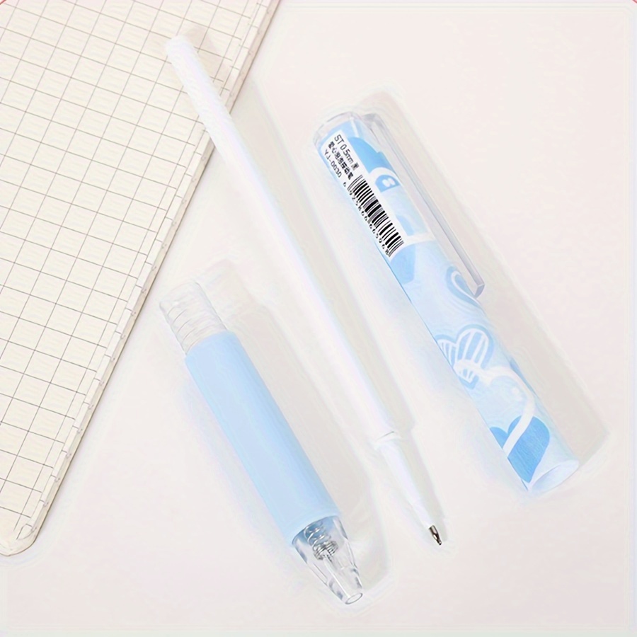 Valentine's Day Love Heart Bubble Press Neutral Pen Back - Temu