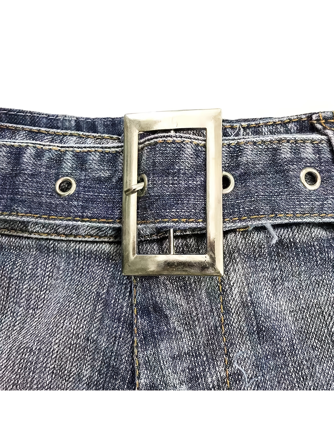 블루 생 밑단 데님 미니 반바지 데이지 듀크 스타일 섹시한 짧은 데님 바지 여성 데님 청바지 및 의류 Temu