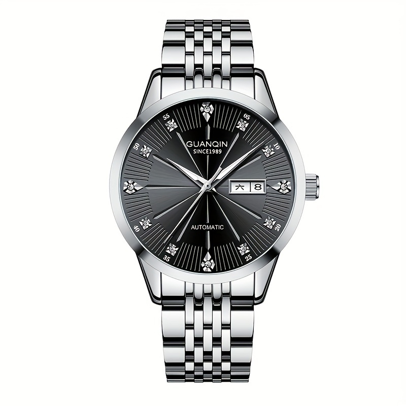 Guanqin Fashion Mens Fully Automatic Mechanical Watch Waterproof ...