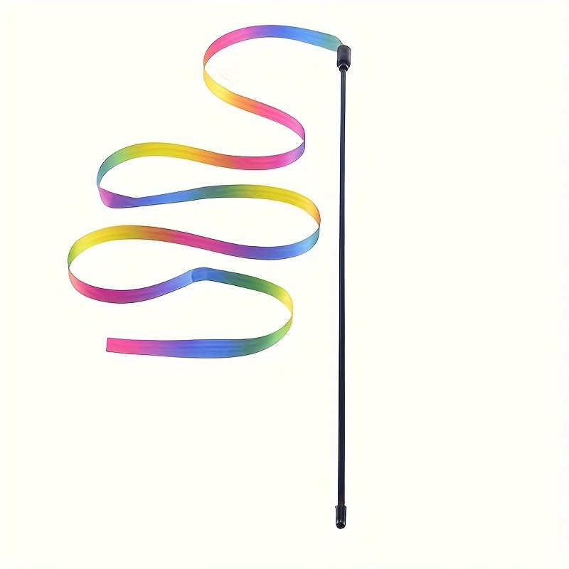 Ribbon Cat Teaser Stick Double-sided Colorful - Temu Philippines