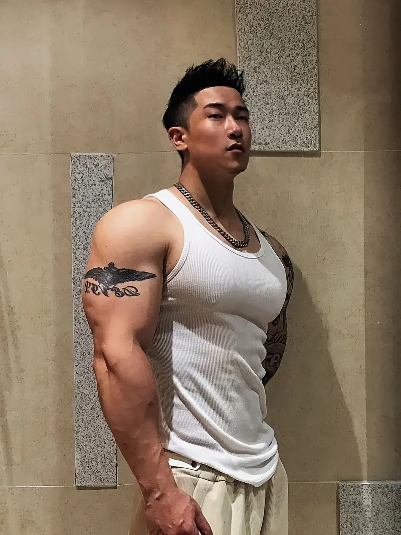 남성용 솔리드 탱크 탑 활동적 통기성 약간 스트레치 크루넥 민소매 셔츠 여름 야외용 남성 의류 Temu Republic Of