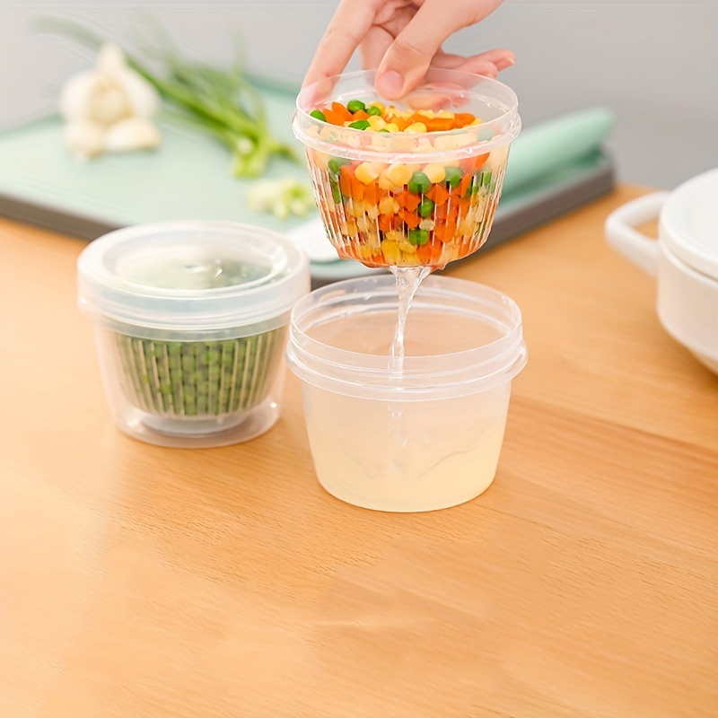 Refrigerator Vegetable Fruit Organizer Storage Container - Temu