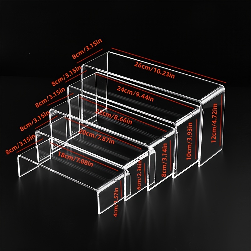 Acrylic Display Risers Stand Thickened U shaped Transparent - Temu New ...