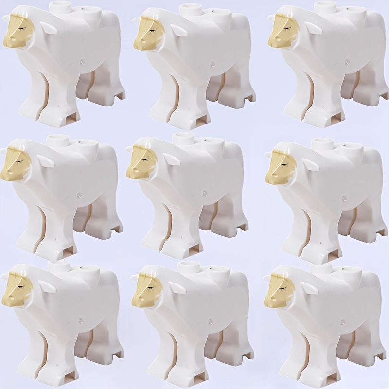 Mini Sleep Squinting Sheep Building Block Cute Anime Farm - Temu United ...