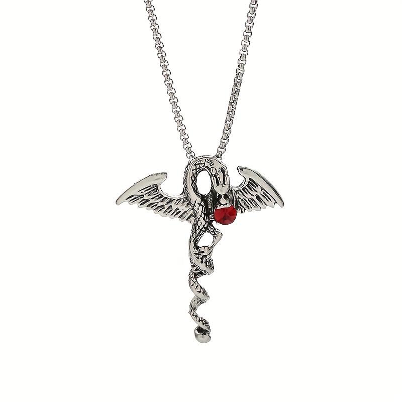 1 Pc En Alliage Zinc Rouge Faux Diamant Dragon Volant Style - Temu ...