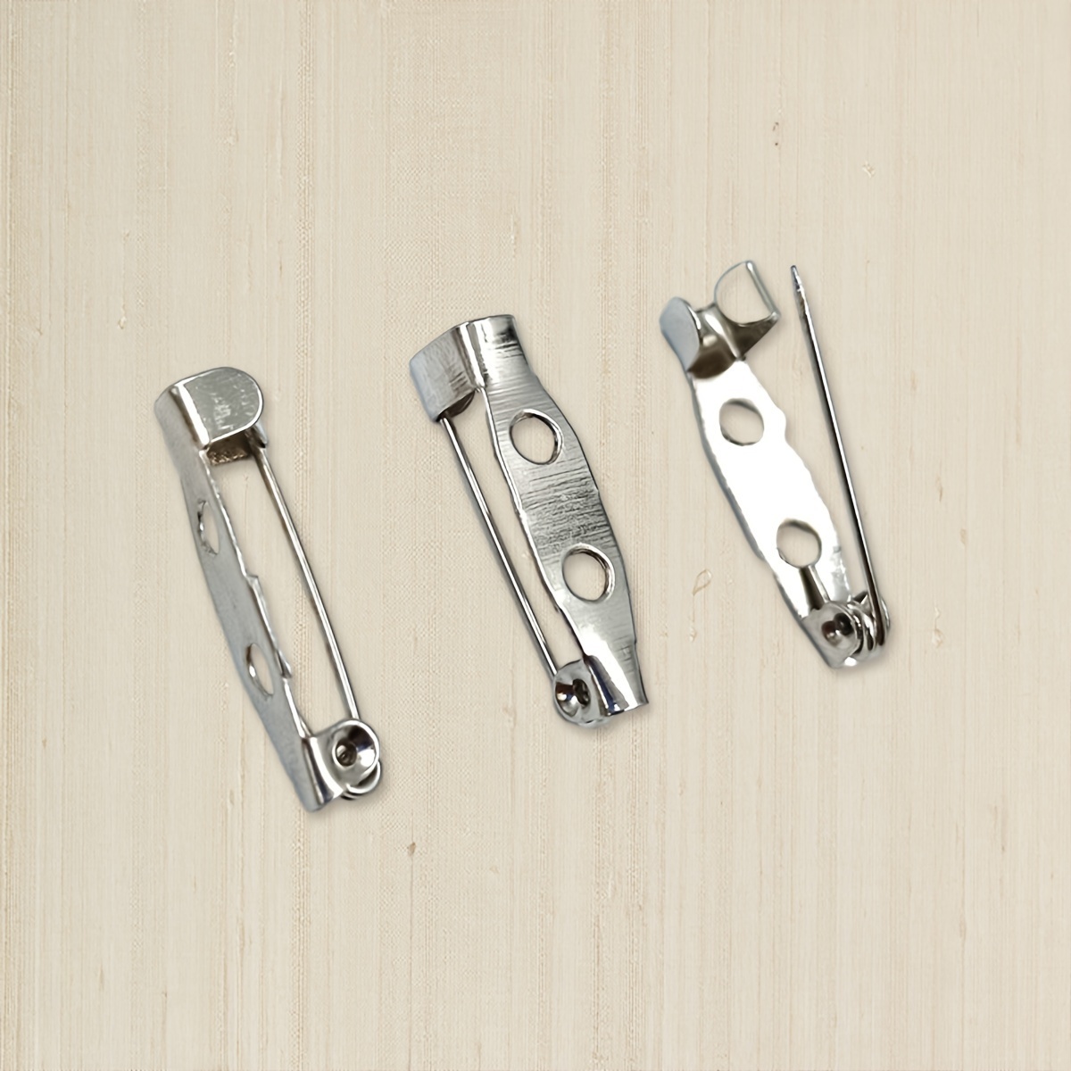 Brooch Pin Base Stickable Brooch Holder Badge Pin Back Diy - Temu ...