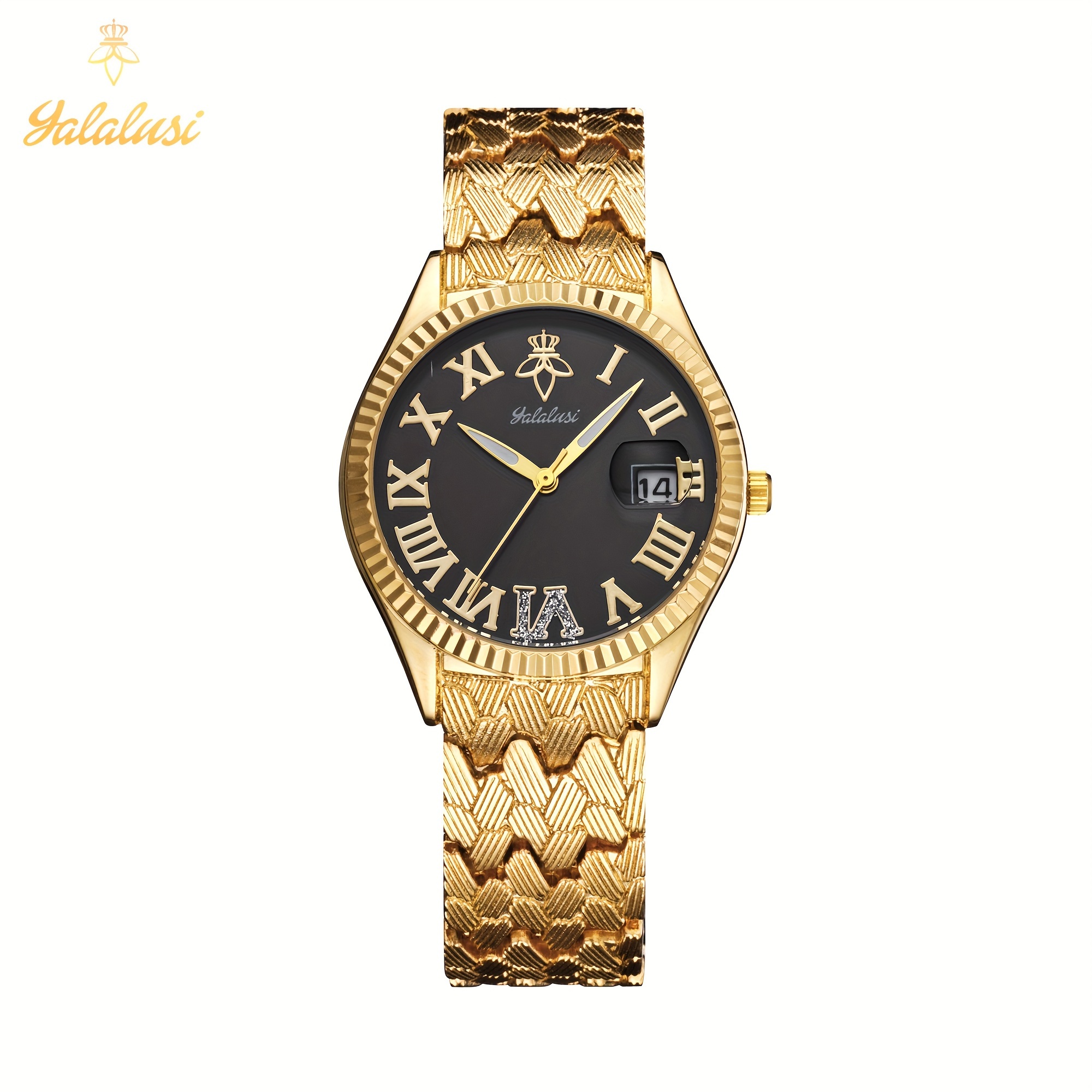 Women's Watch Vintage Round Pointer Quartz Watch Calendar - Temu ...