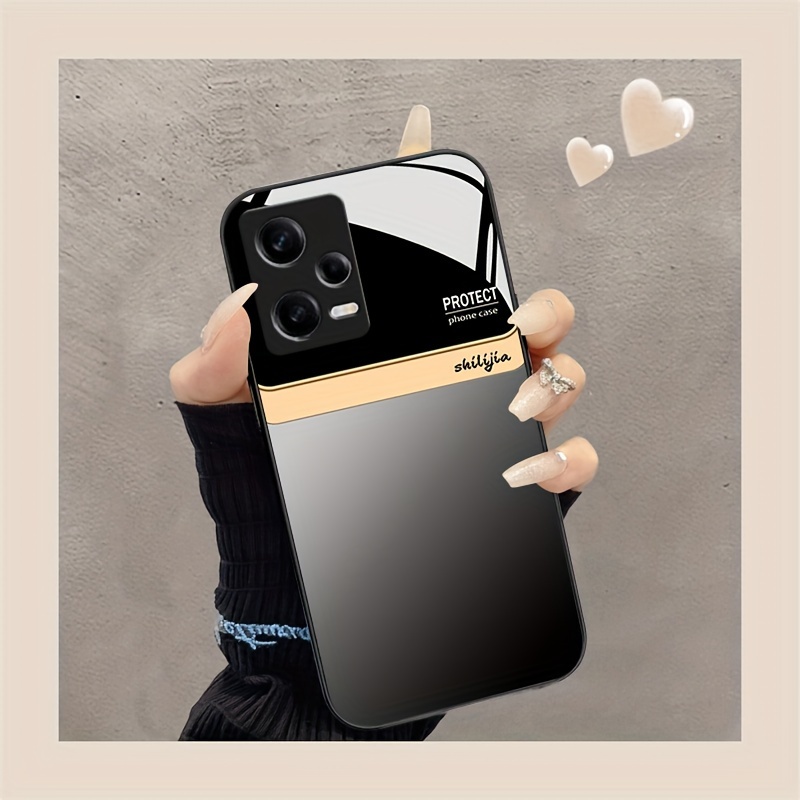 Creative Gradient Gray Large Window Phone Case Suitable For Xiaomi ...