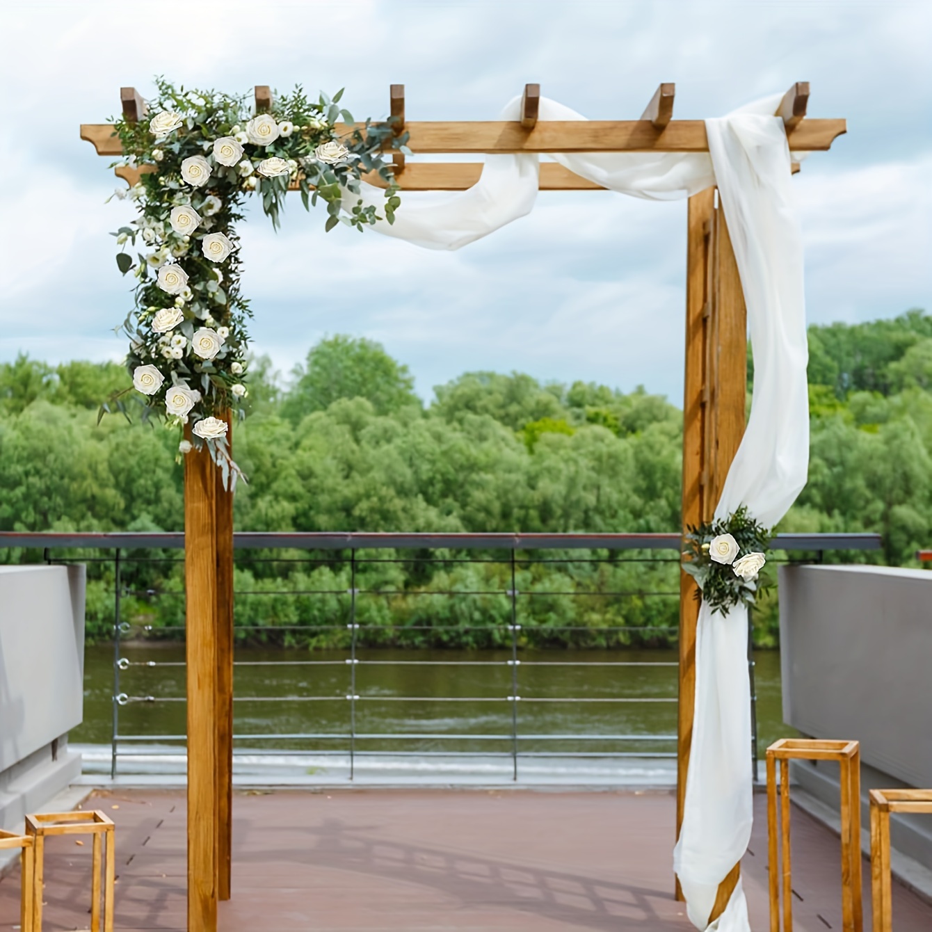 Wedding Bouquet Centerpiece Home Decor Artificial Flowers 25 - Temu