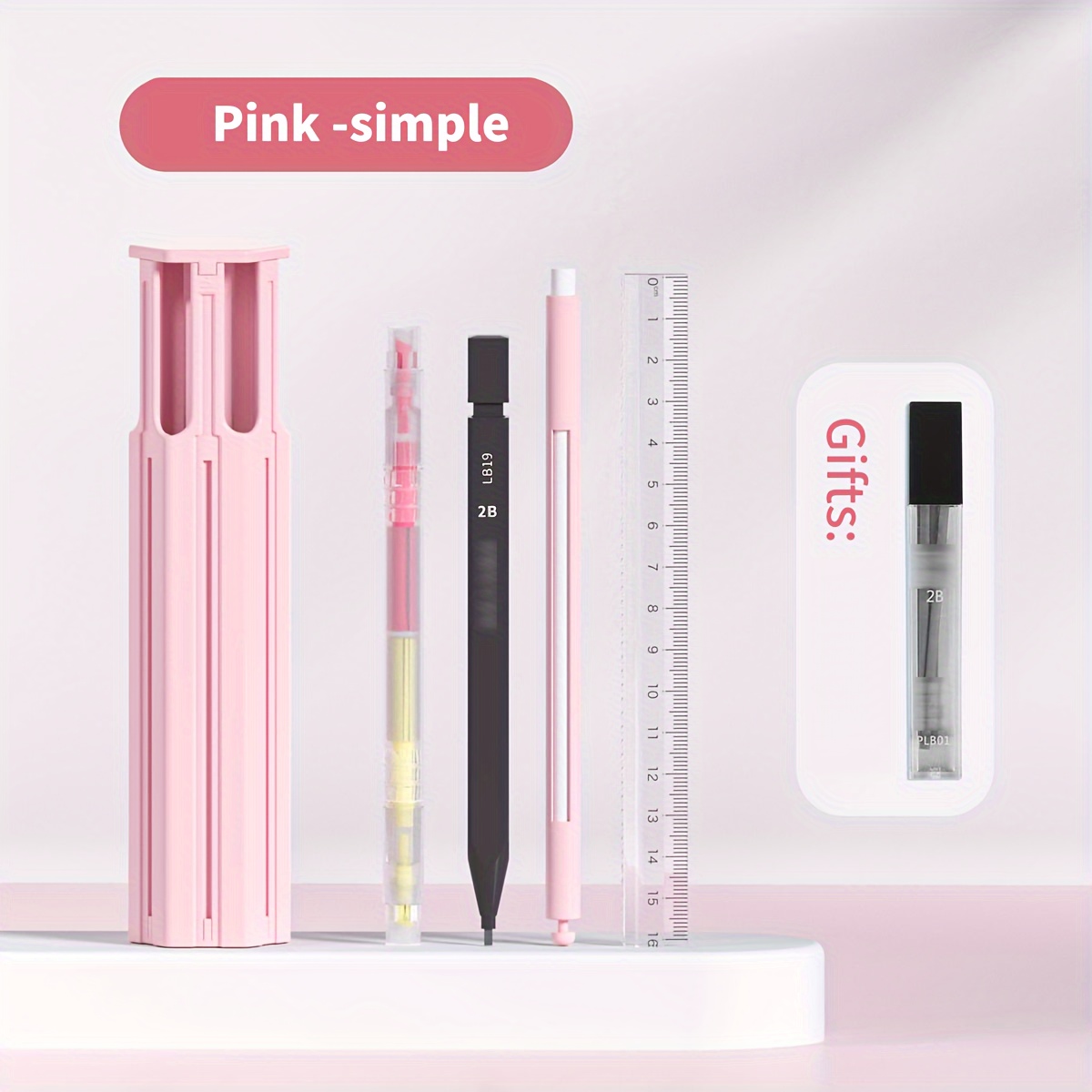 New Fashionable Hexagonal Storage Pen Box Storage Pen Box - Temu United ...