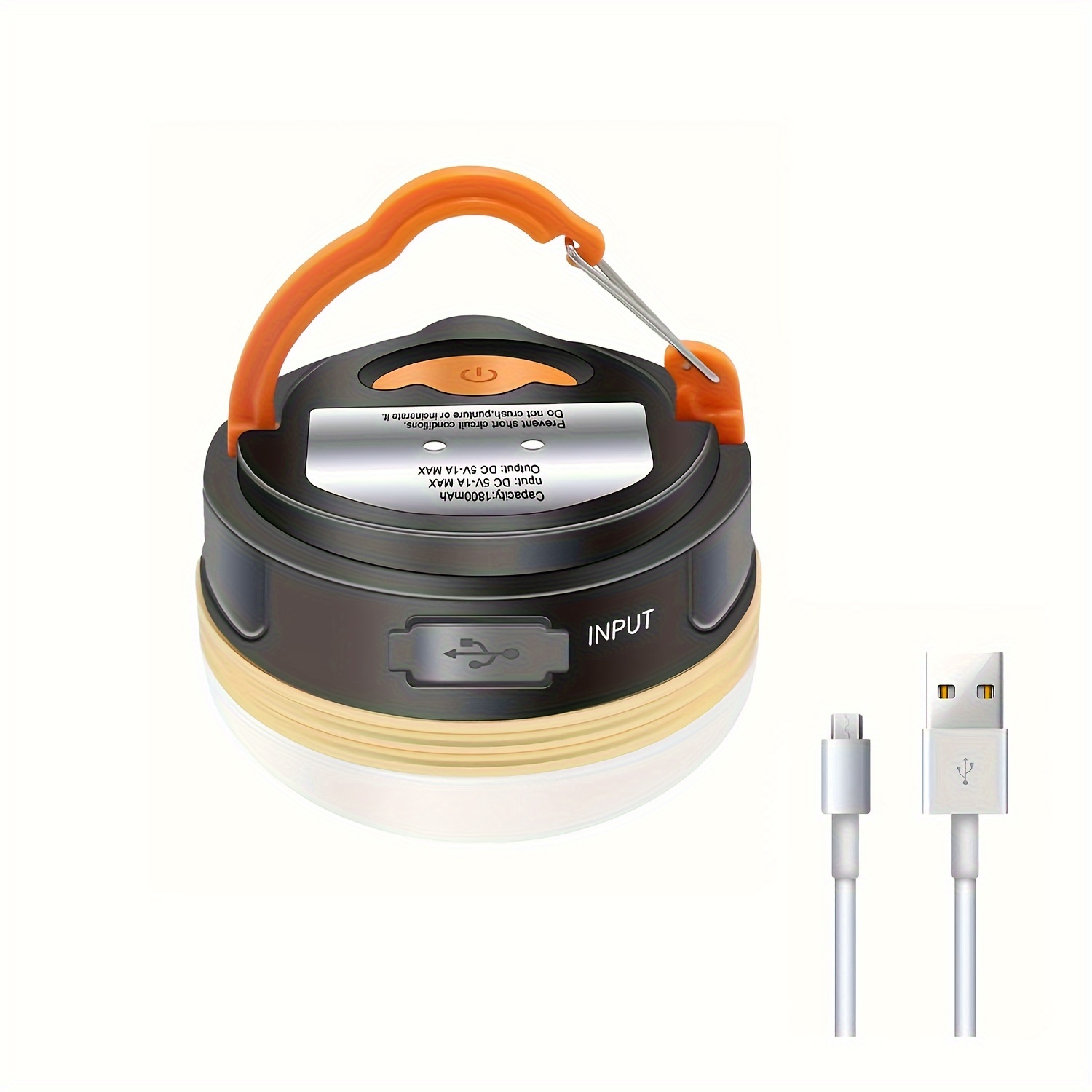 1pc 2pcs Rechargeable Led Camping Lantern With Magnet Base Portable ...