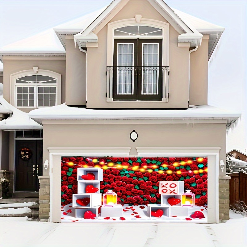 versatile large garage door banner polyester perfect - Temu Australia