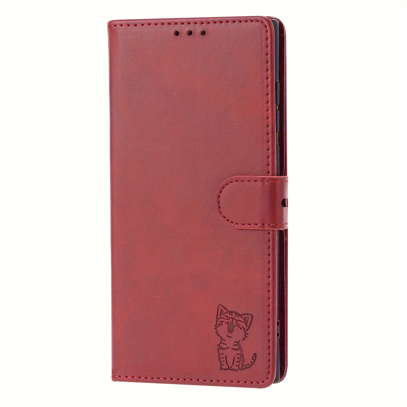 Red Kitten Design S23 Case Wallet Birthday - Temu New Zealand