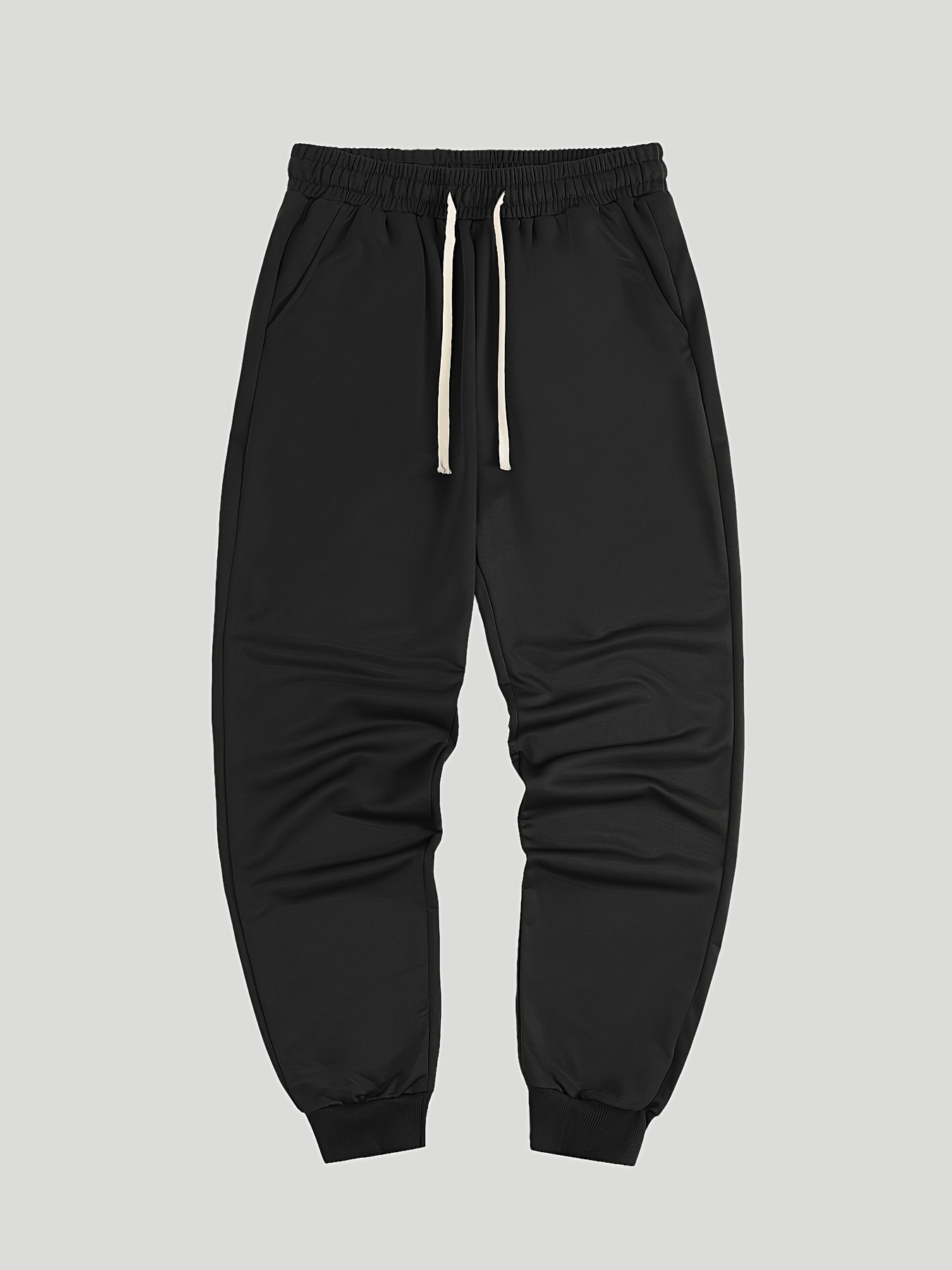 Men's Trendy Casual Drawstring Hip Hop Style Jogger Pants - Temu Australia