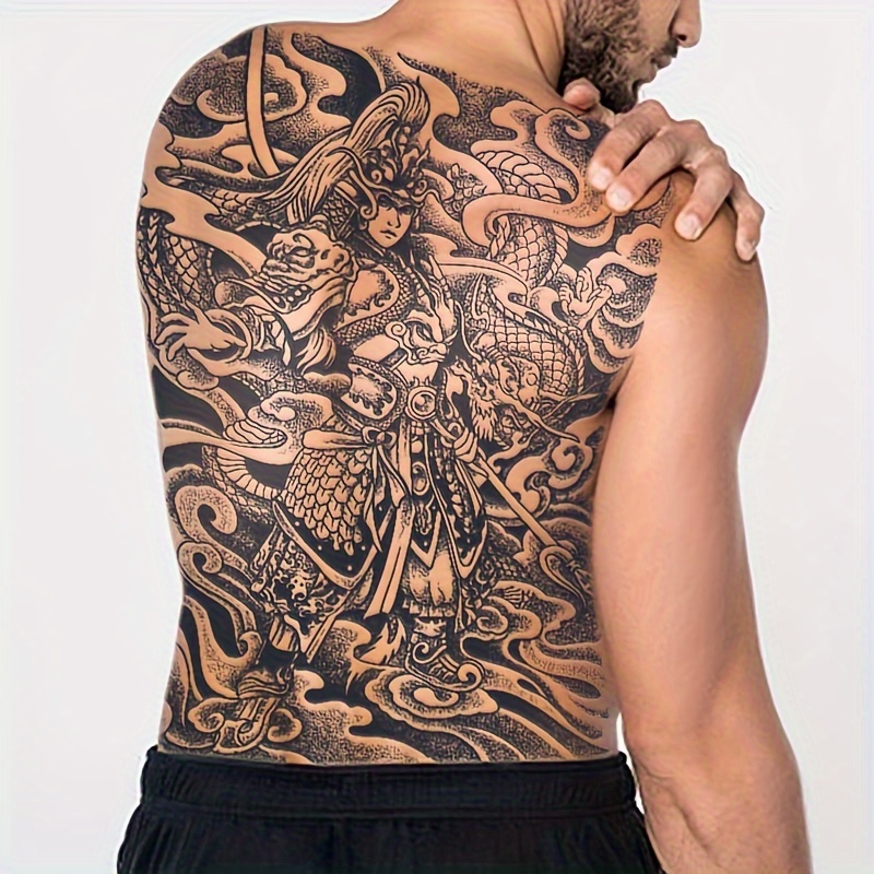 Ancient Character Pattern Temporary Waterproof Long lasting - Temu ...