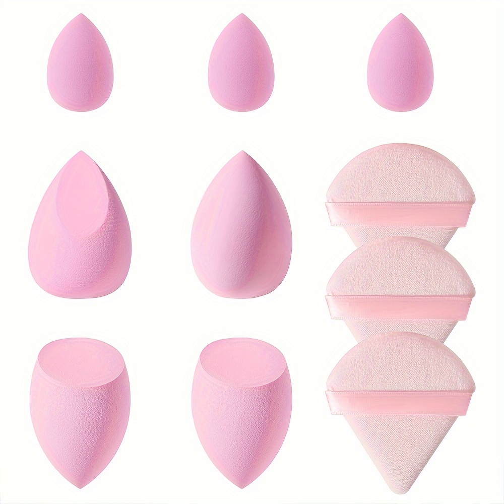 Water drop Shaped Makeup Sponge Makeup Puff Mini Beauty Eggs - Temu ...