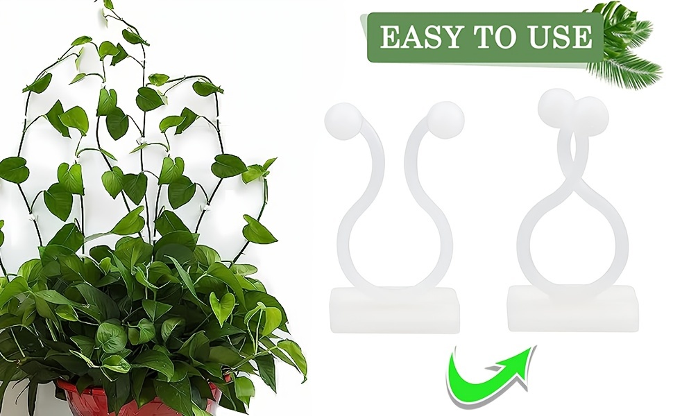 Wall Plant Clips Climbing Plants Green Vine Plant Support - Temu