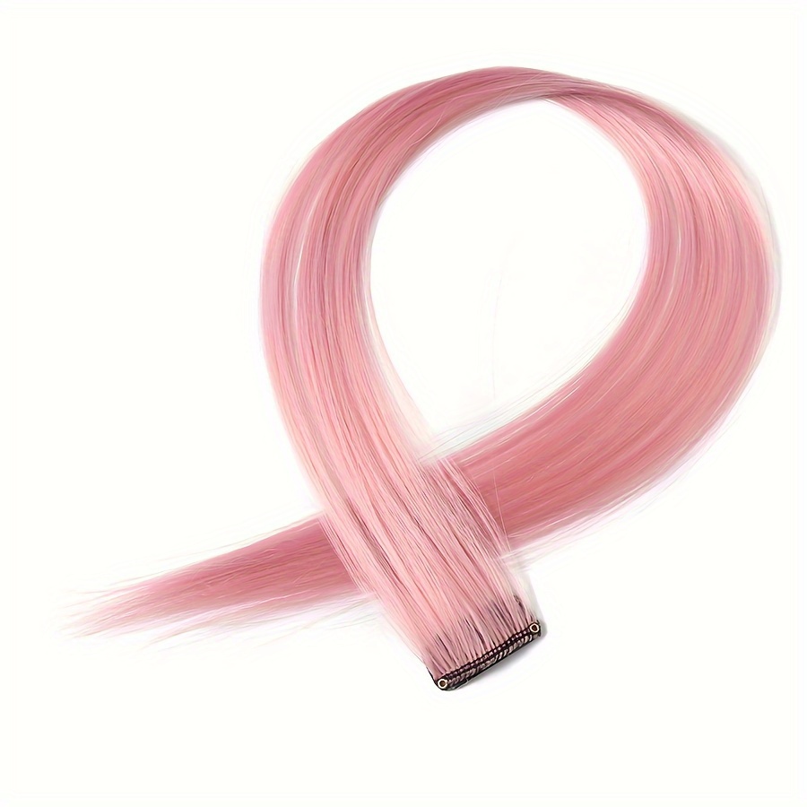 1pc Gekleurde Hairextensions Kleurrijke Clip In - Temu Belgium