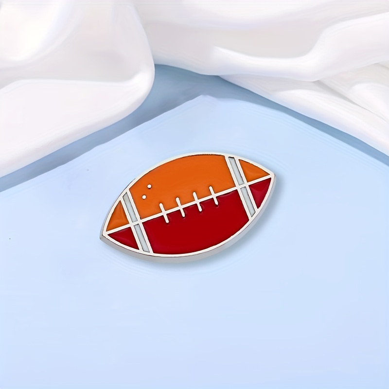 Cartoon Alloy Basketball And Football Style Brooch For Men, Fashion ...