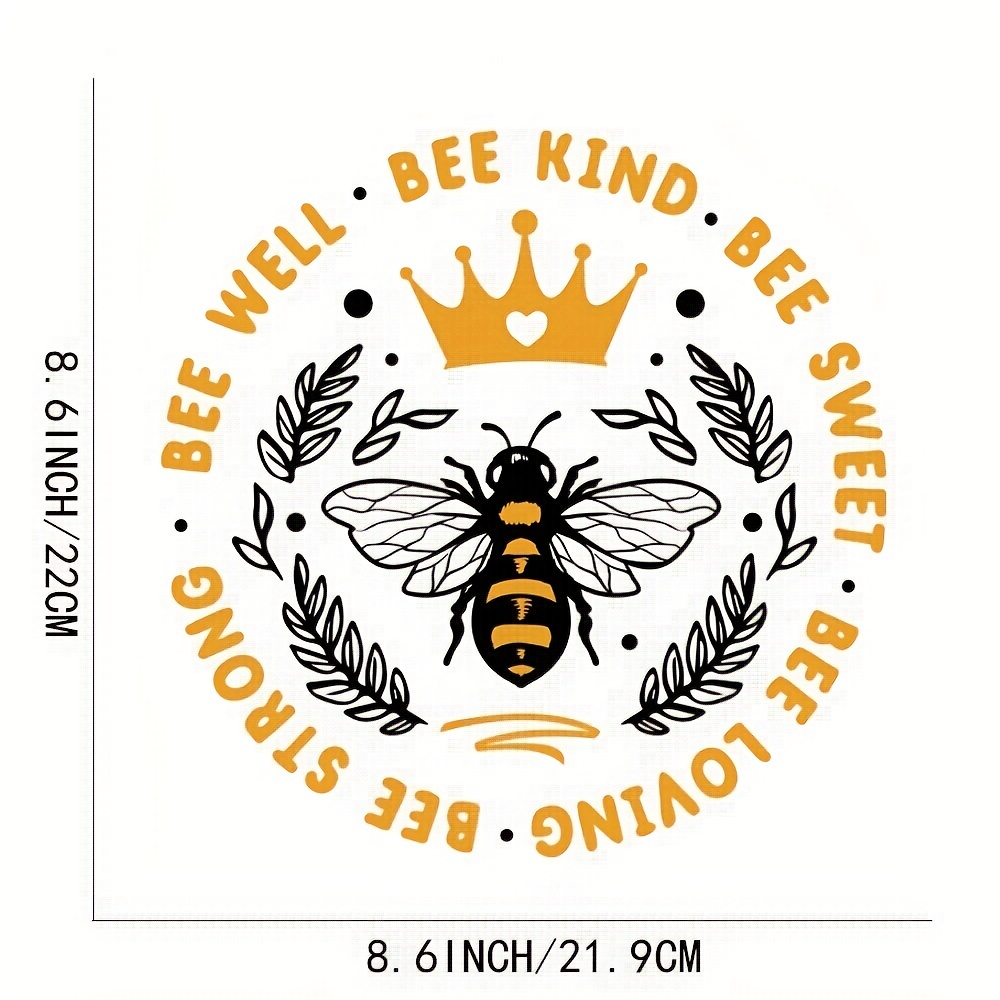 Newest Bees Queen Patterns Diy Iron Patches Appliques - Temu