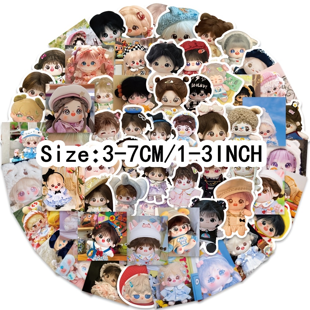 Cotton Doll Series Graffiti Stickers Suitable Laptop Helmet - Temu ...